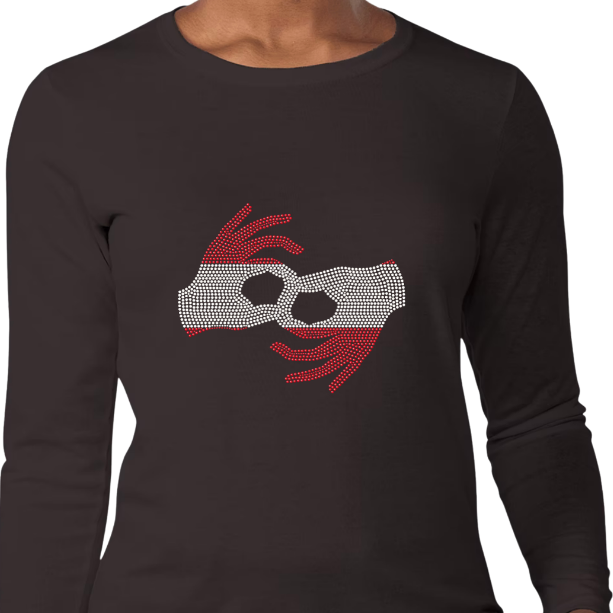Bling Interpreter Hands Red White Interpret Educate Serve
