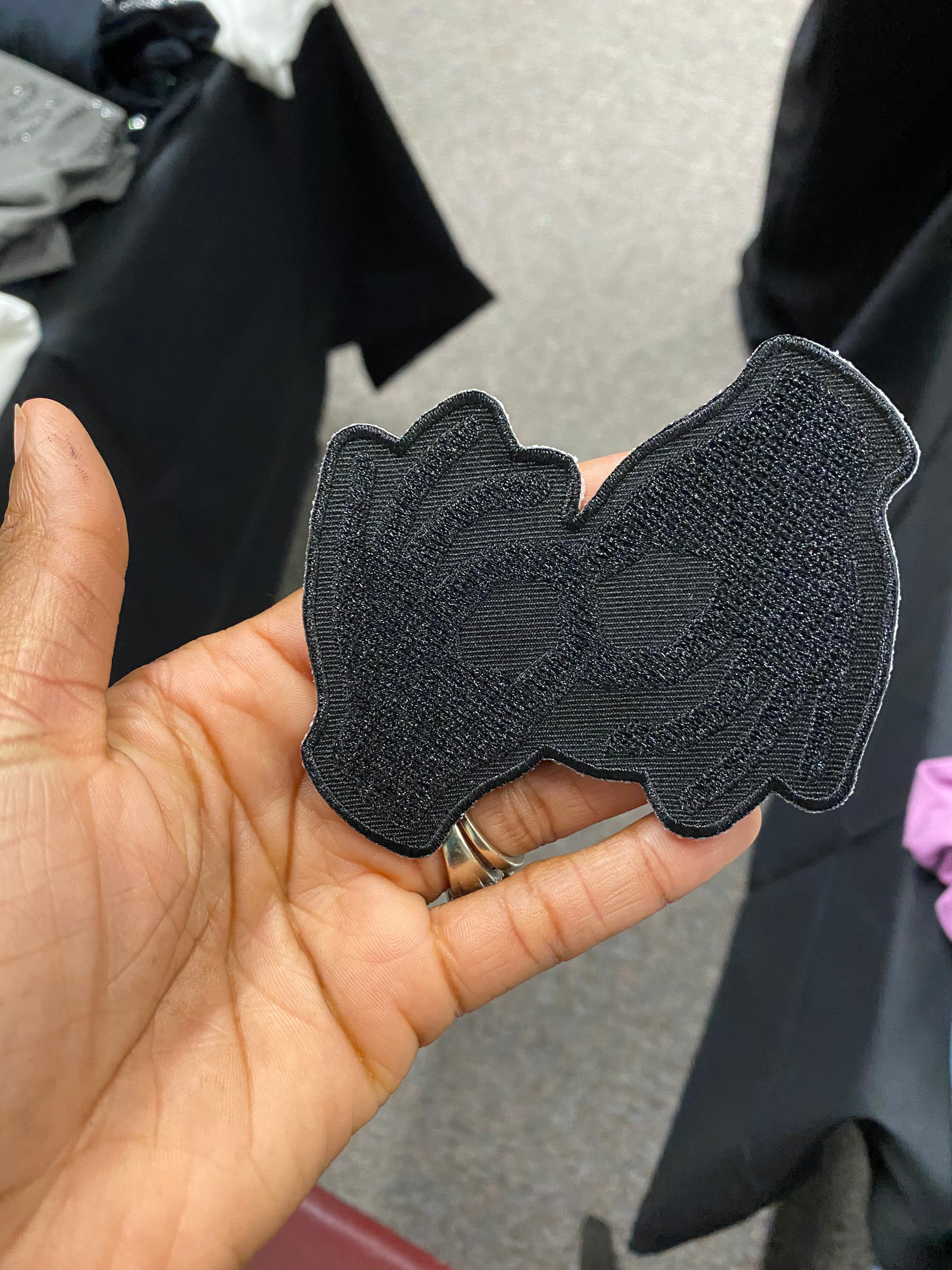 Black Interpreter Embroidery (Iron on) Patch – Interpret Educate Serve